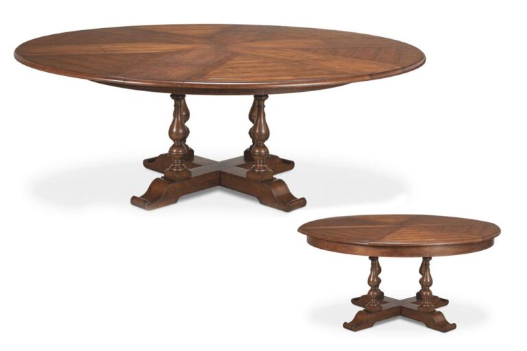 Jupe Tables Expanding, Round to Round Dining Tables with Self-Storing Leaves - Page 2 of 2 ...