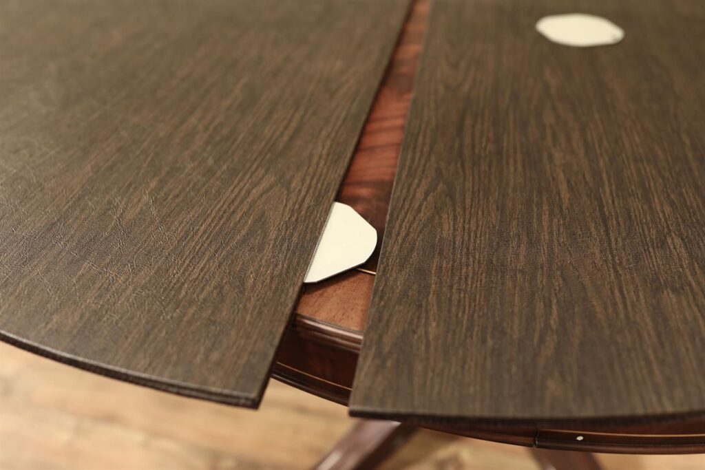 Table extenders for dining room tables and lazy Susans