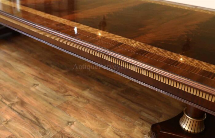 Extra large and long mahogany dining table,12-24 Feet long.