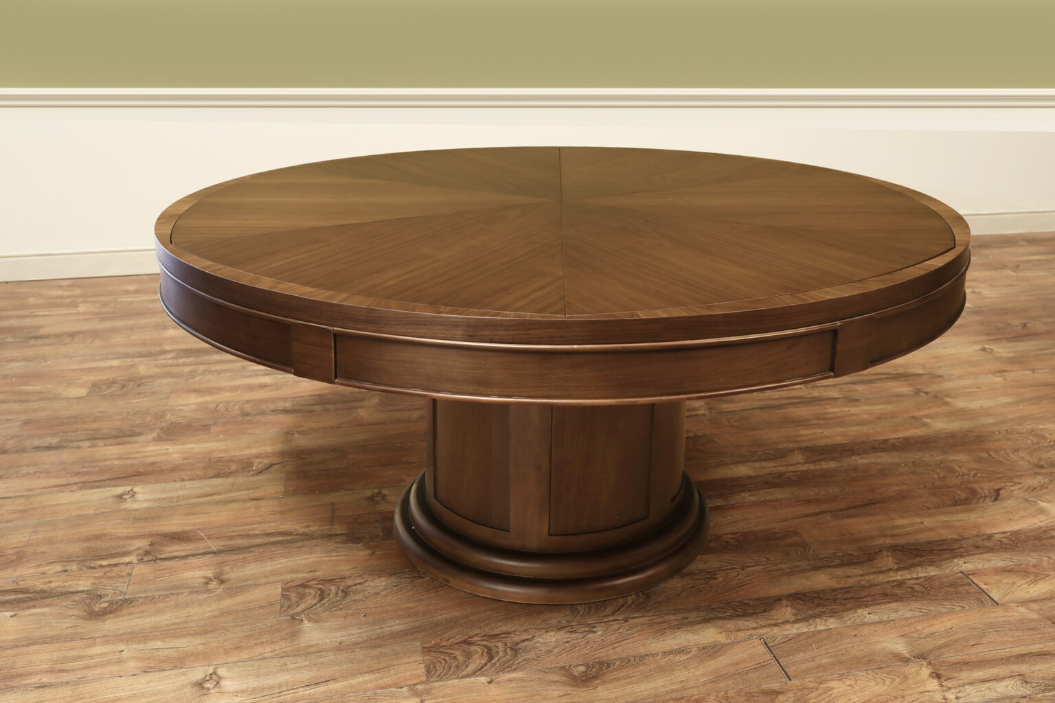 69-91 Fletcher capstan table reproduction with self-storing and self ...