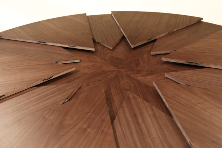 69-91 Fletcher capstan table reproduction with self-storing and self ...